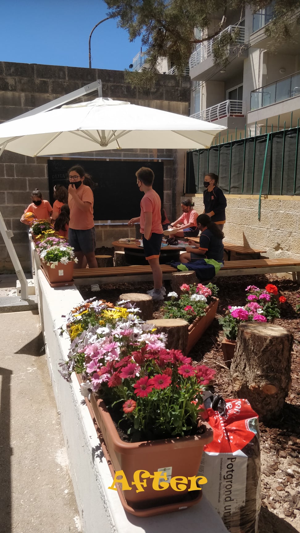 Mgarr Primary School completes the Outdoor Classroom Project | St ...