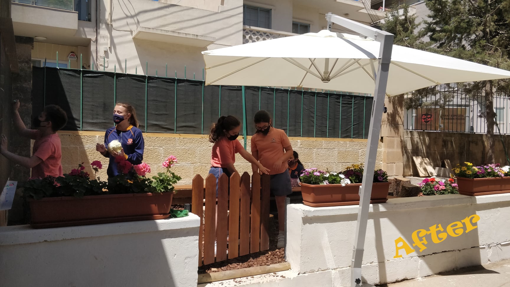 Mgarr Primary School completes the Outdoor Classroom Project | St ...