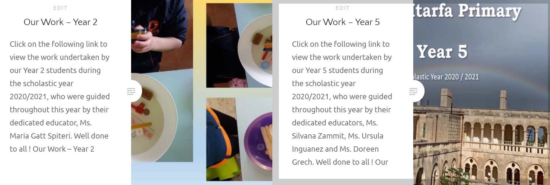 Mtarfa Primary School – Our Work | St.Nicholas College Malta