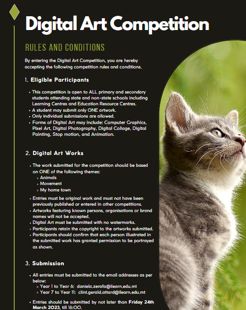 Digital Art Competition for Primary and Secondary School Students | St ...